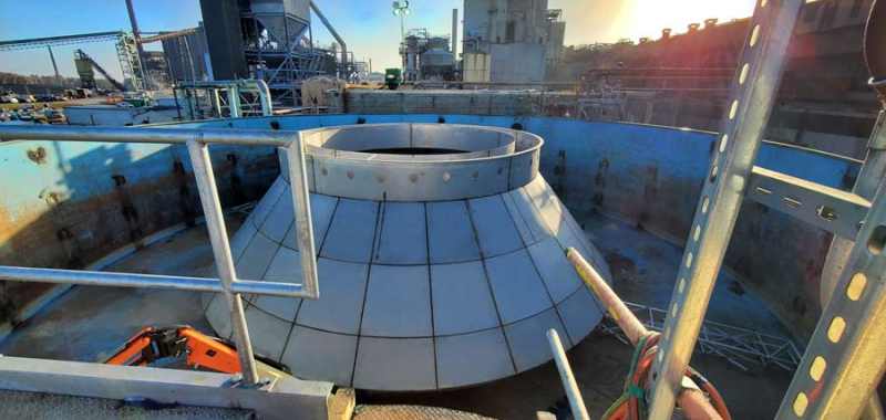 Water | Solids Contact Clarifier for Paperboard Mill Installed in Two ...