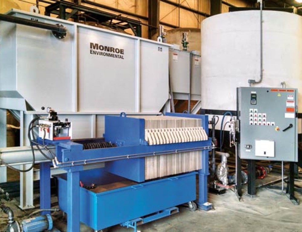 Rebuild of WWTP Secondary Circular Clarifiers - Monroe Environmental