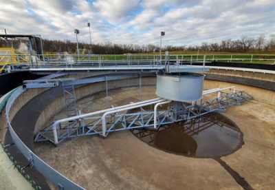 Secondary Wastewater Circular Clarifiers - Monroe Environmental