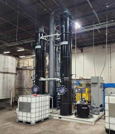 Air Stripper + Scrubber Skid Rental for Ammonia Removal - Monroe ...