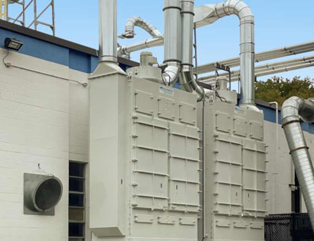 Mist Collector for Oil and Submicron Mist - Monroe Environmental