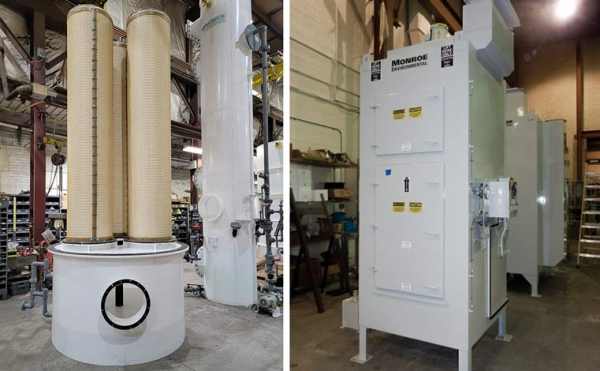 Fiber Bed Mist Collectors - Monroe Environmental