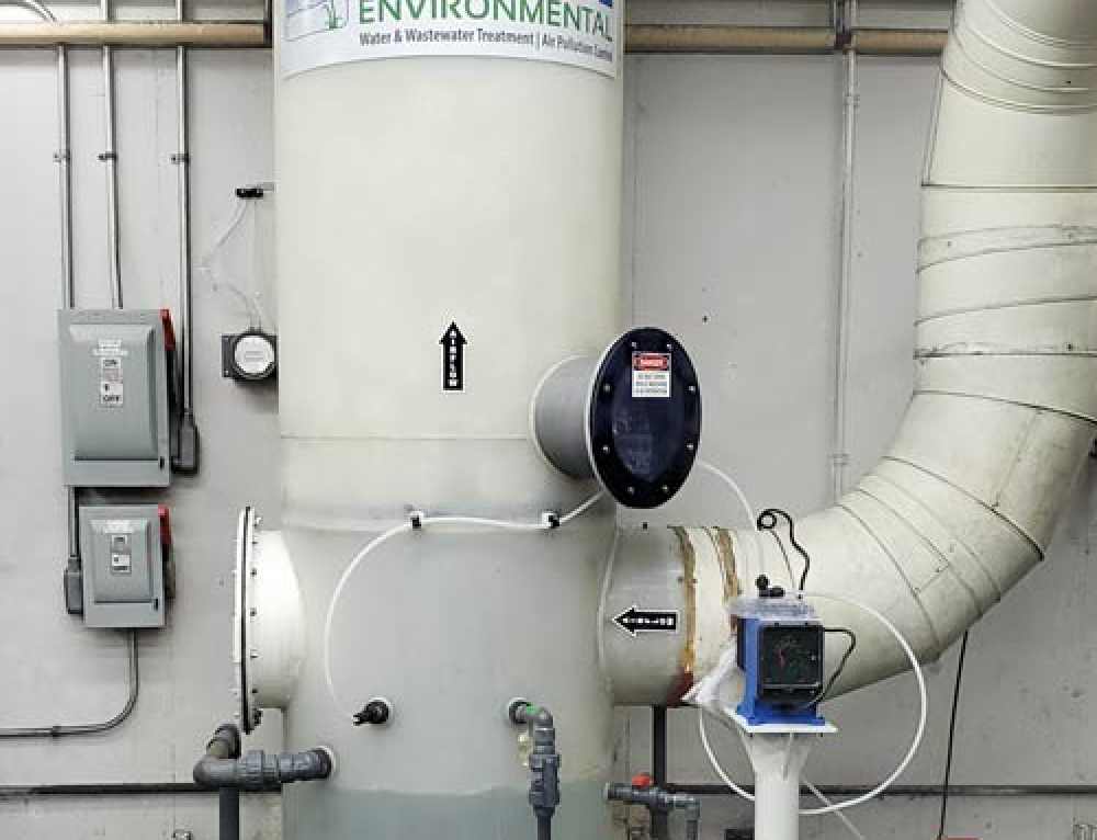 H2S Scavenger Scrubber for Syngas Conversion - Monroe Environmental