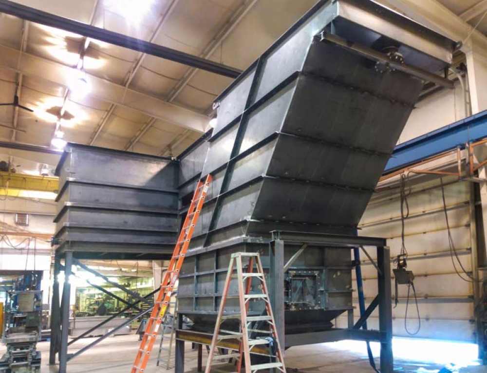 Circular Clarifier for Steel Mill Upgrade - Monroe Environmental