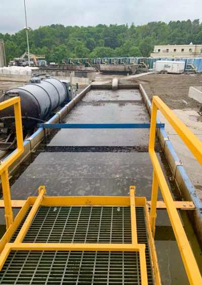 X-Flo Mobile Clarifier™ Permanent Solution for Fracking Water Treatment ...