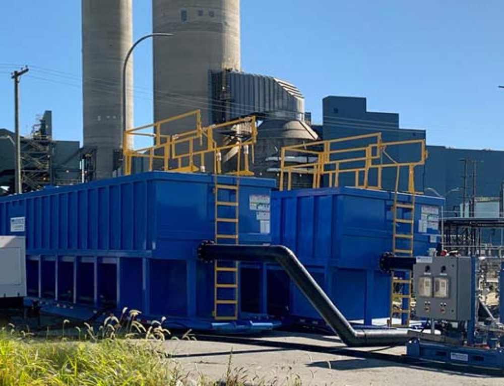 Secondary Clarifier for Polymer Plant - Monroe Environmental